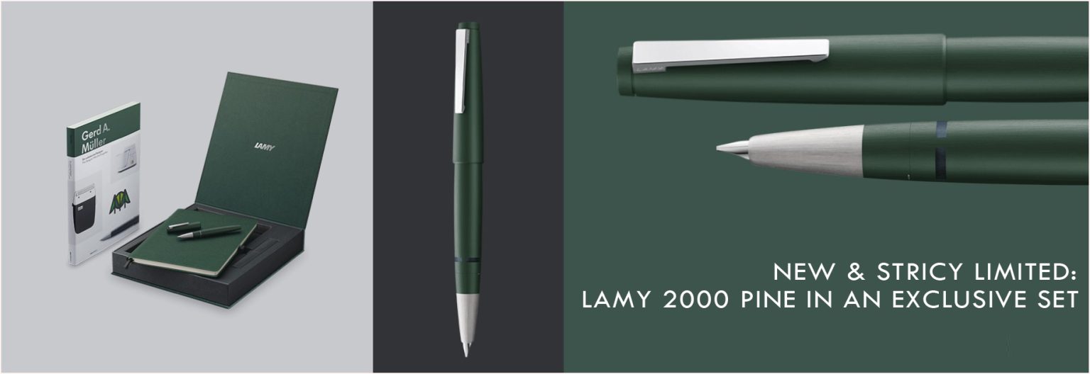 LAMY | 2024年 LAMY 2000系列58週年，LAMY 2000 pine Limited Edition 松森綠色 限量版 鋼筆 ...