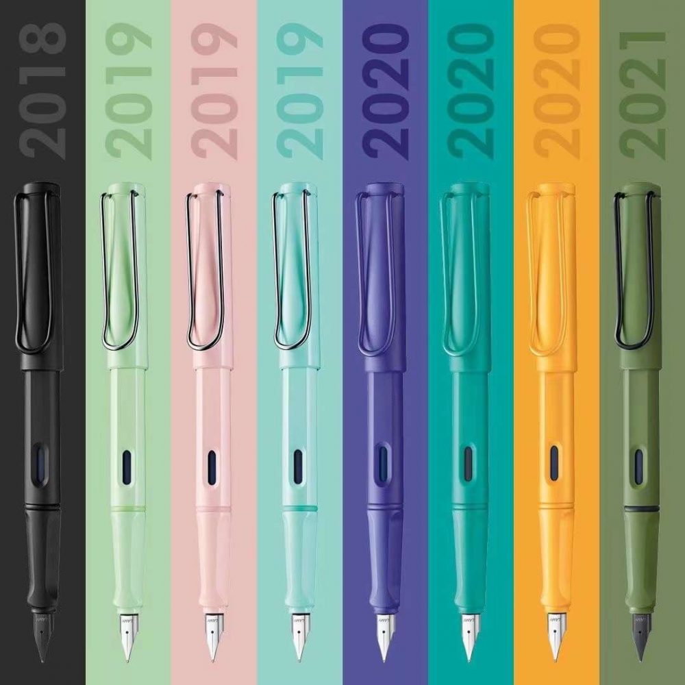 LAMY | 2024 LAMY safari 狩獵者系列 限量色20周年 紀念款 pink cliff and violet ...