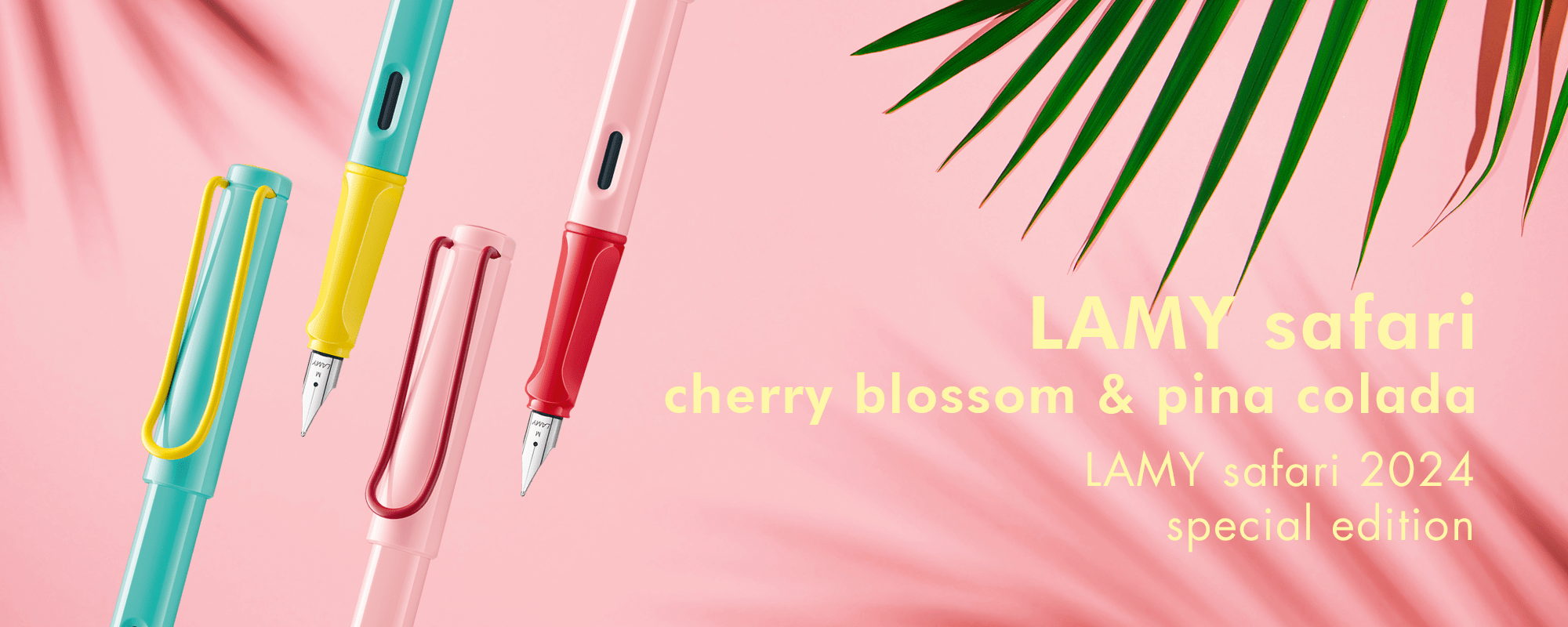 LAMY | 2024 LAMY safari 狩獵者系列 Summer Special Edition cherry blossom夏日粉紅 ...